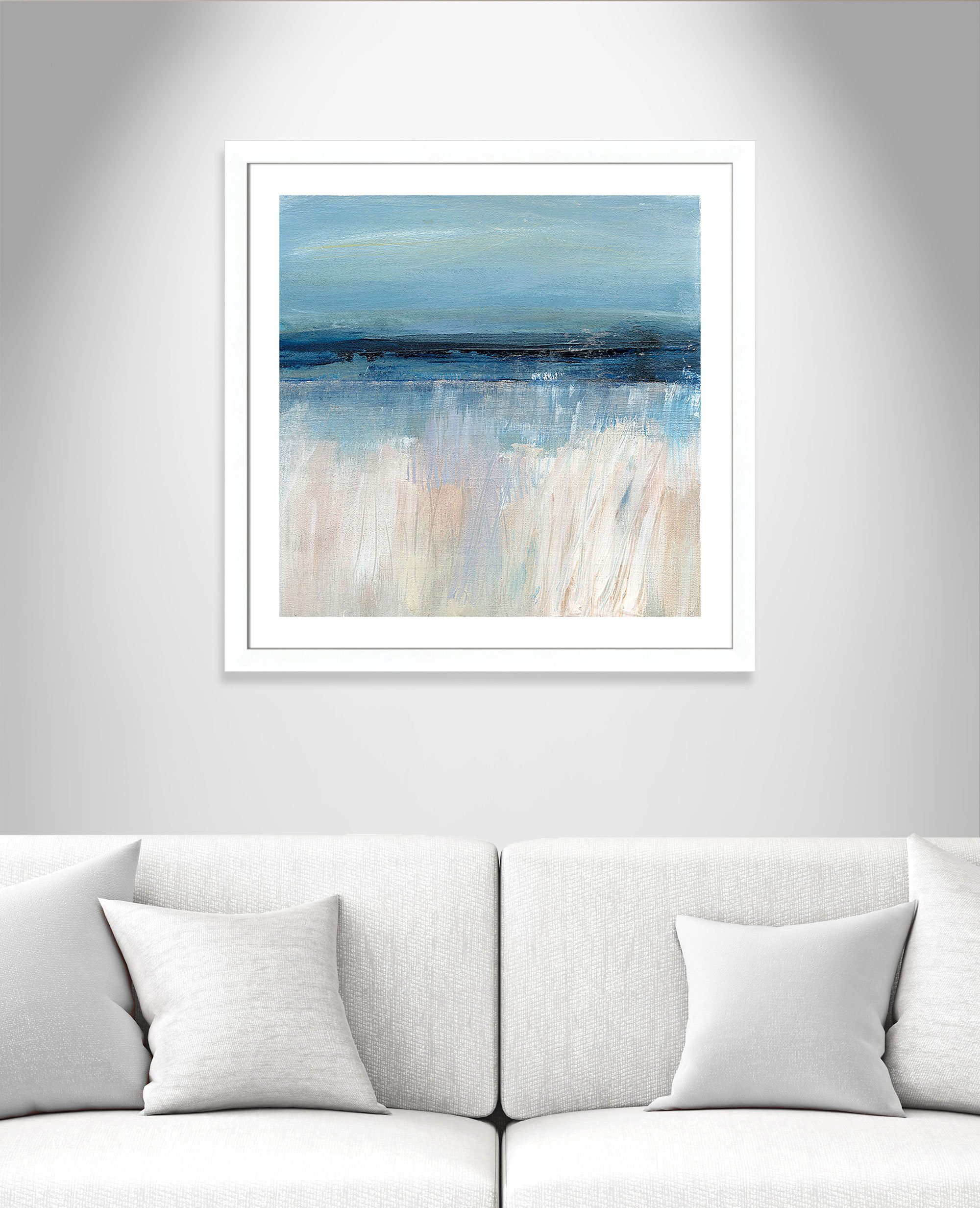 Highland Dunes Aundra 'On The Severn I' Framed Oil Painting Print ...