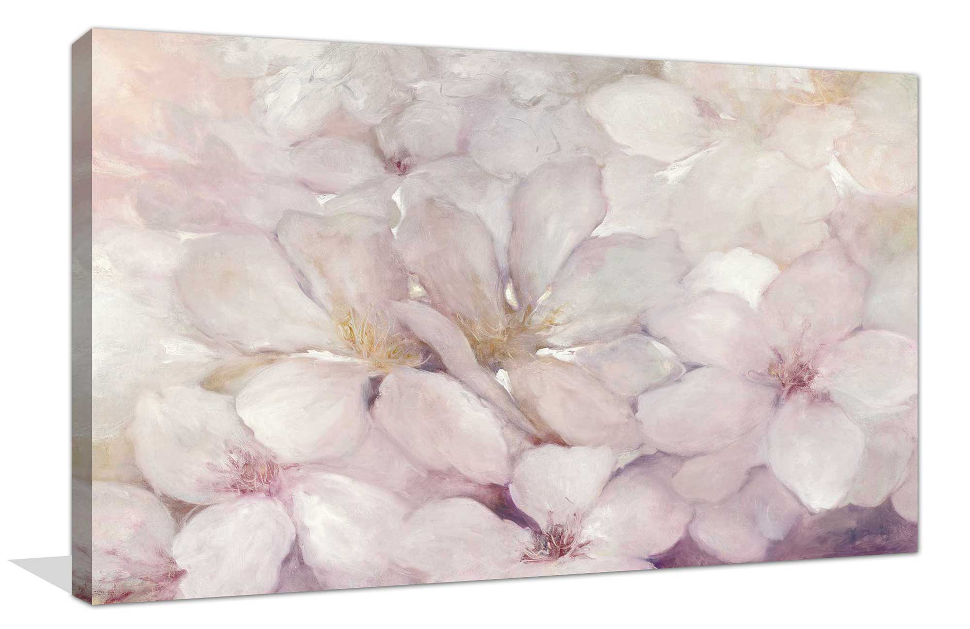 House of Hampton 'Apple Blossoms' Acrylic Painting Print on Canvas ...