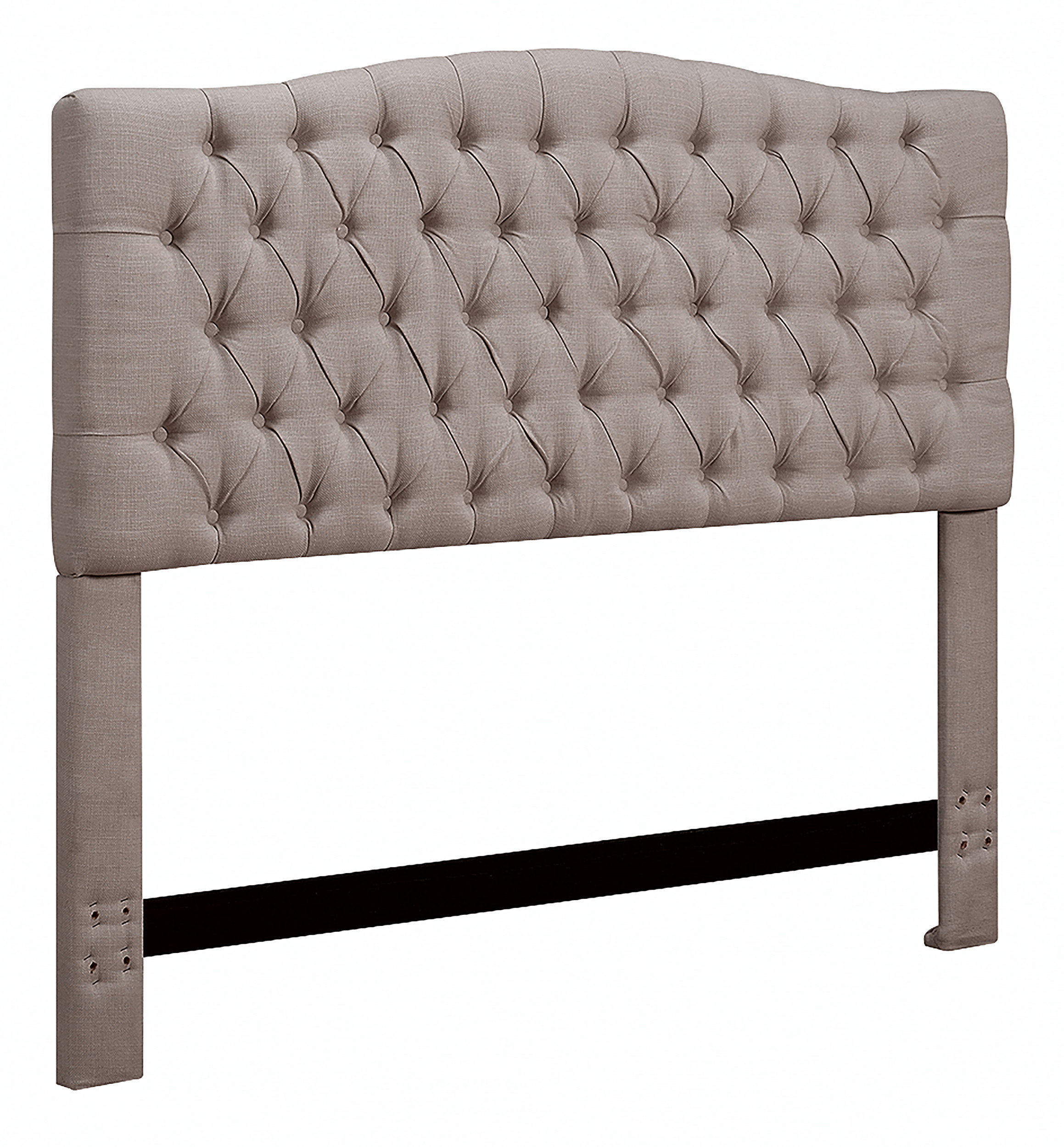 Elle Decor Celeste Tufted Upholstered Padded Headboard with ...