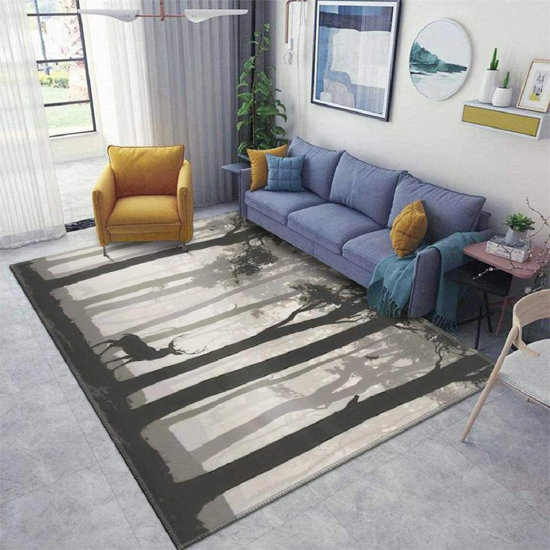 Loon Peak® Danian Abstract Machine Woven Rectangle 5'3" x 8' Polyester ...