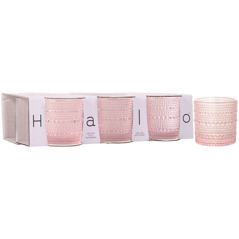 Home Essentials and Beyond Halo Set Of Six 2Oz Shot Glasses | Wayfair