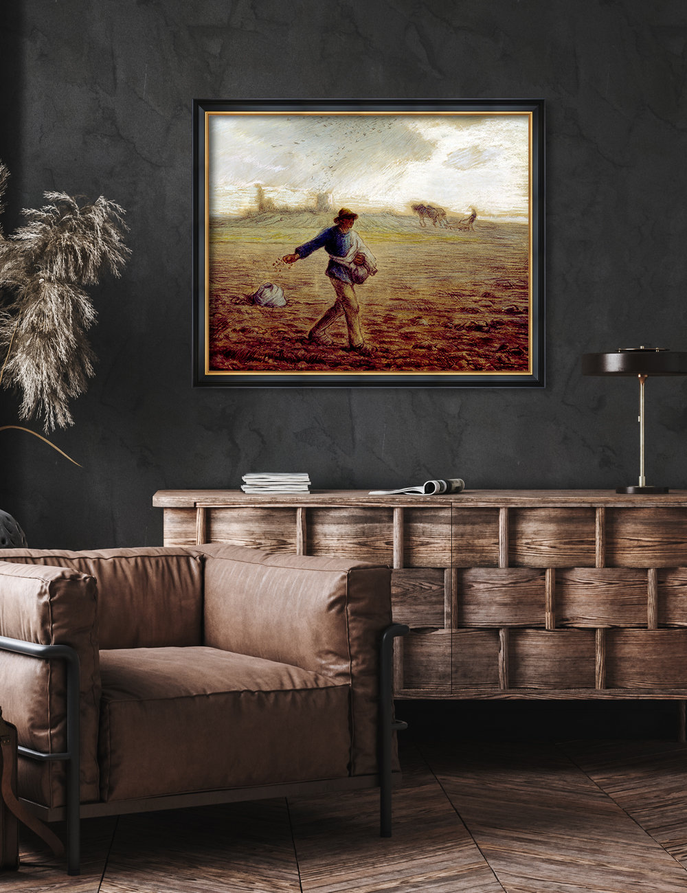 August Grove® The Sower by Jean-Francois Millet, Worldly Famous Classic ...