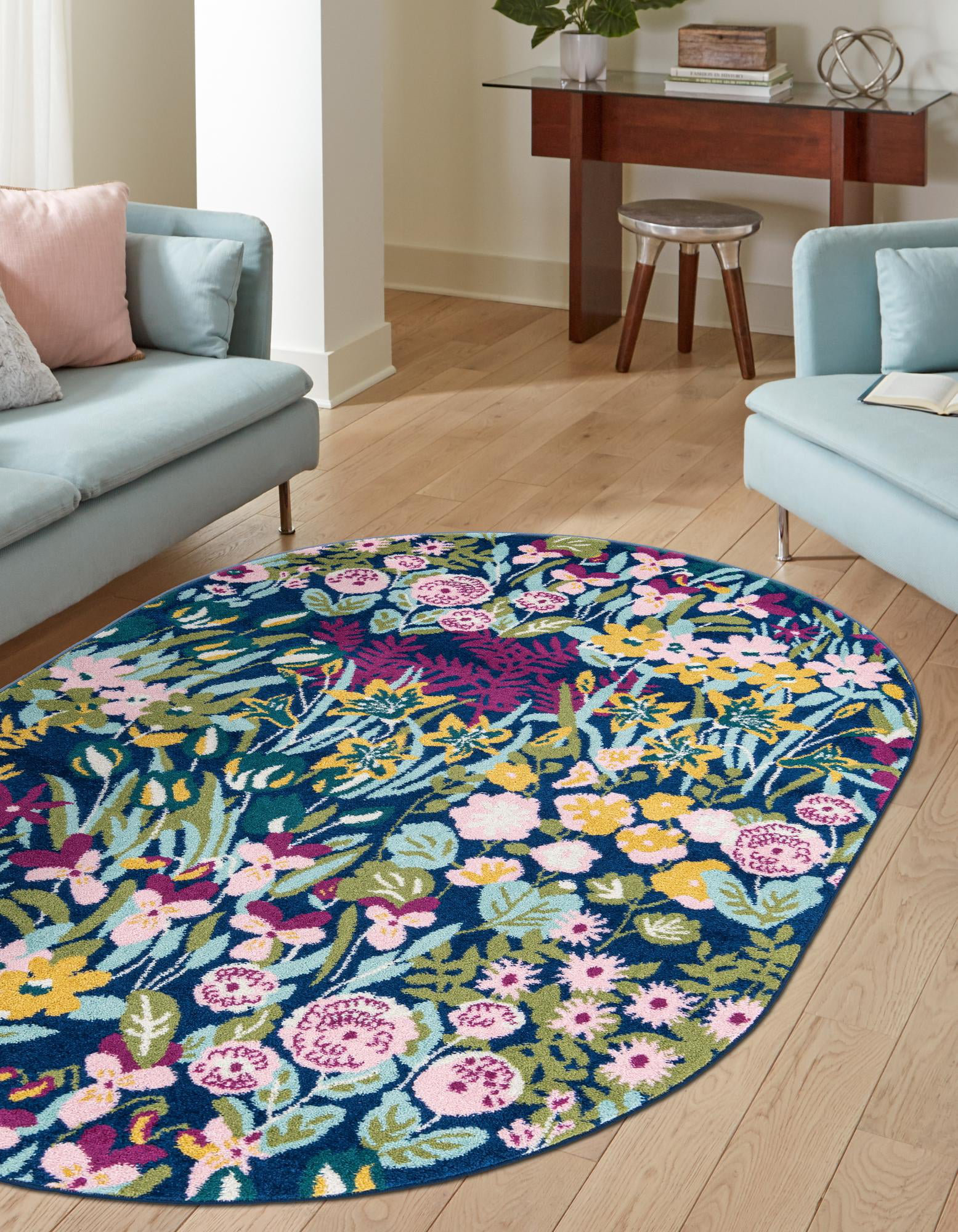 Andover Mills™ Holle Floral Indoor Rug & Reviews | Wayfair