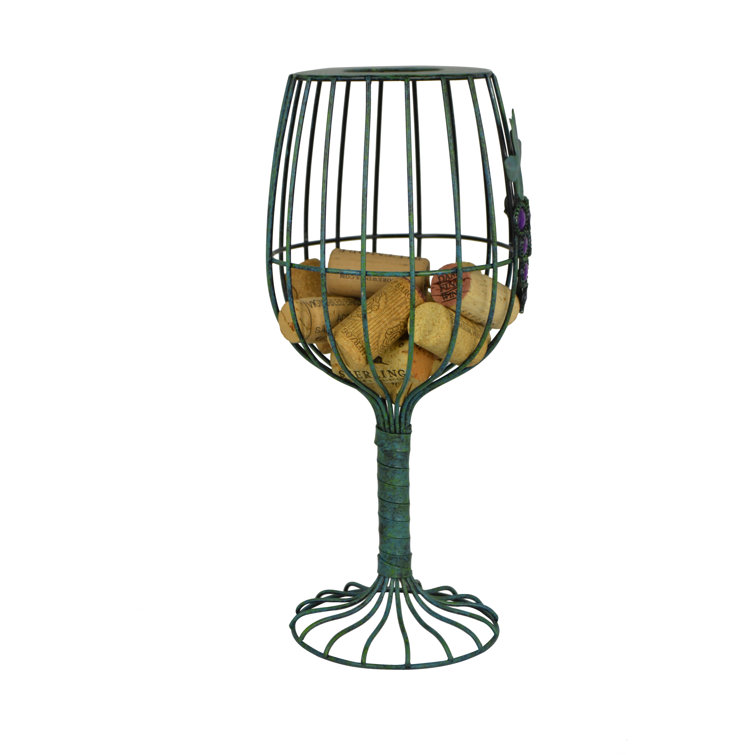 Three Star Metal Wine Glass Cork Saver Cork Keeper | Wayfair