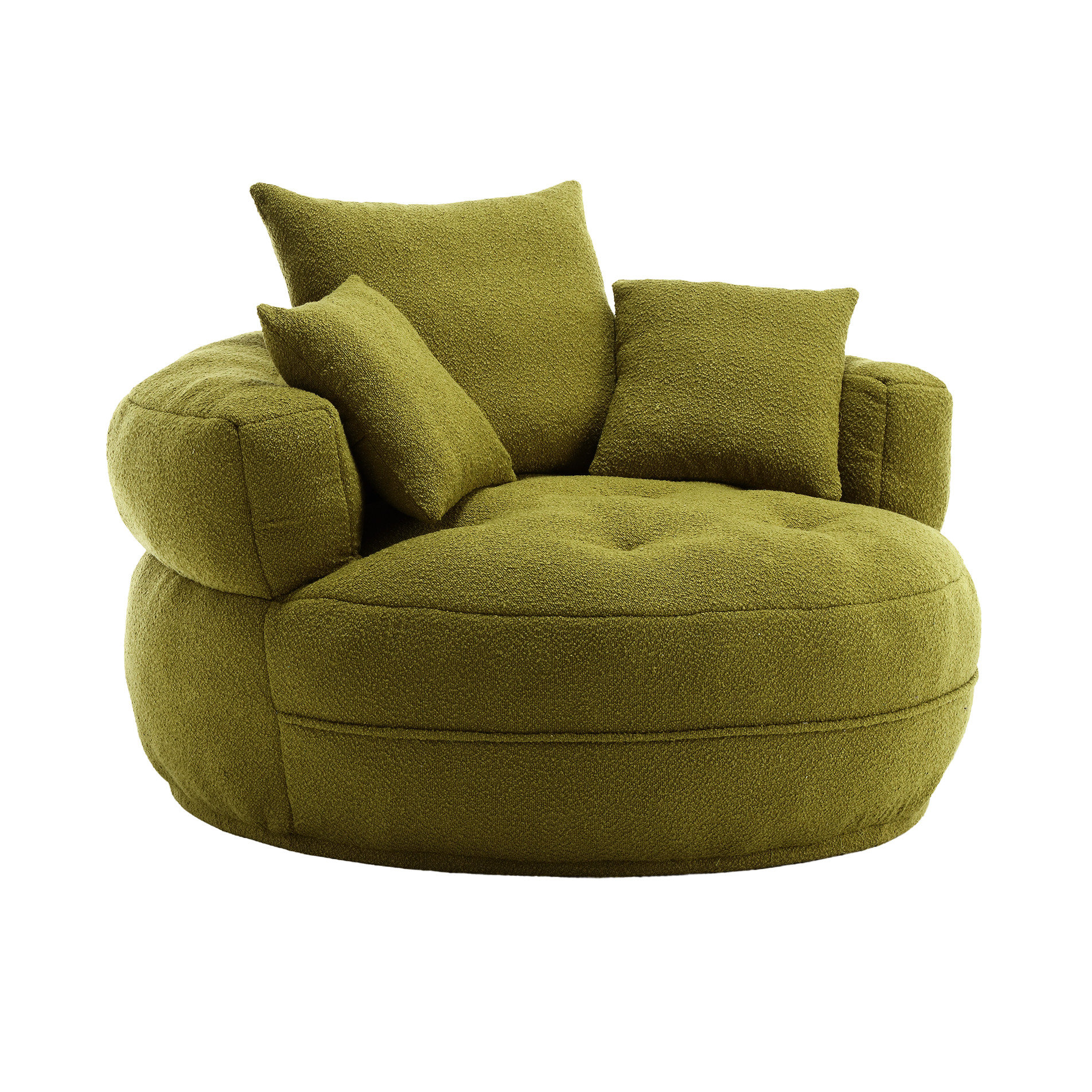 Trule Single Chenille Sponge, No Assembly Required, Fluffy Modern ...