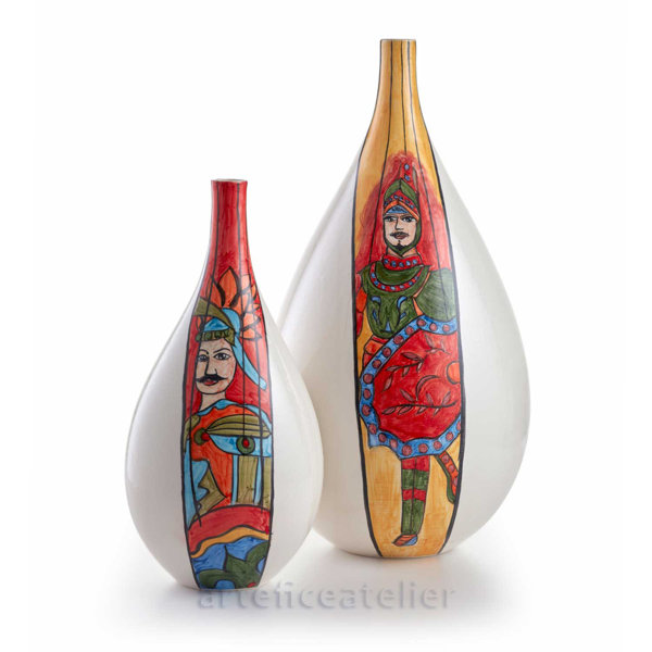 Latitude Vive Chando Handmade Ceramic Table Vase | Wayfair.co.uk