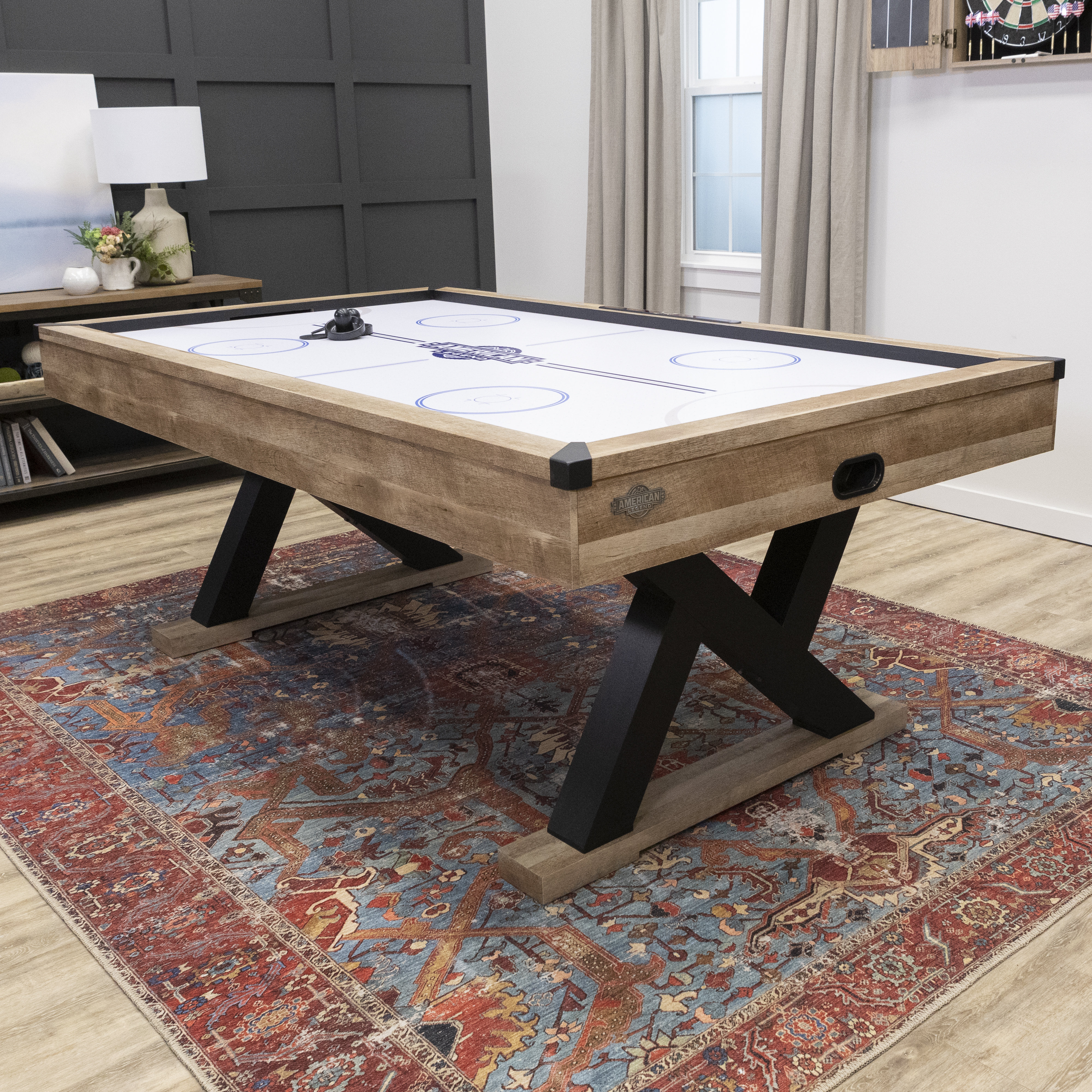 American Legend Kirkwood American Legend 84" 2 -Player Air Hockey Table ...