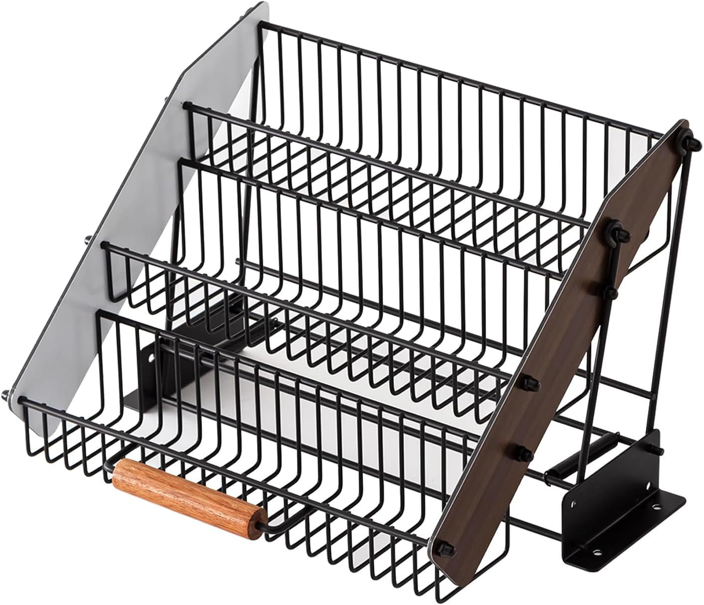 Latitude Run® 3 Tiers Pull Down Spice Rack, Pull Out Spice Organizer ...