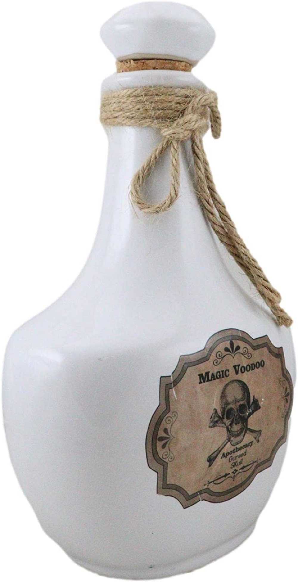 The Holiday Aisle® Ceramic Magic Voodoo Apothecary Cursed Skull Mad ...