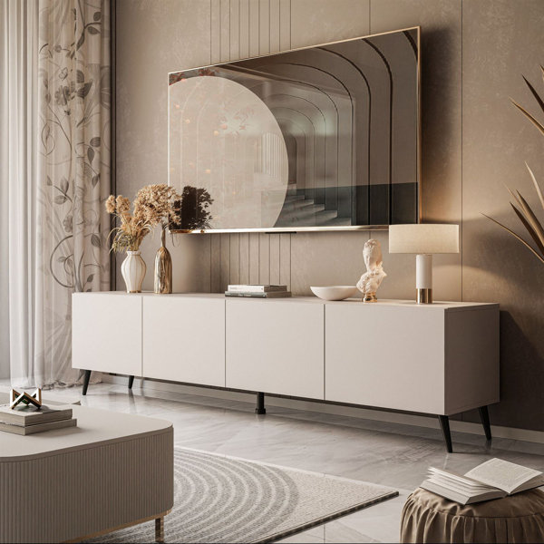 Corrigan Studio TV-Lowboard Naomi for TVs up to 75" & Reviews | Wayfair.ie