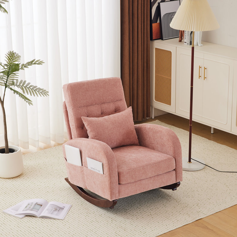 George Oliver Upholstered Rocking Chair & Reviews | Wayfair
