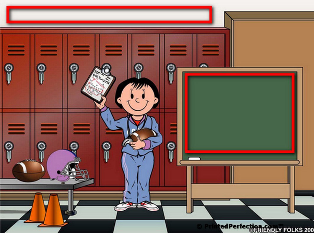 Printed Perfection Personalized Coach, Football - Female Small Spinning ...