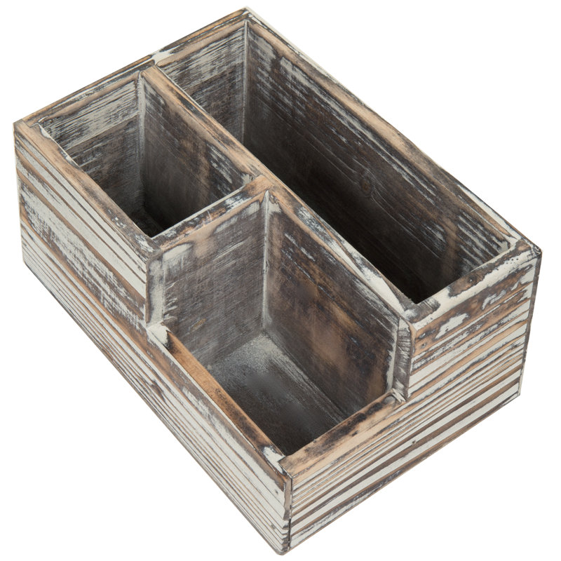 Foundry Select Kennerson Solid Wood Office Desktop Organizer & Reviews ...