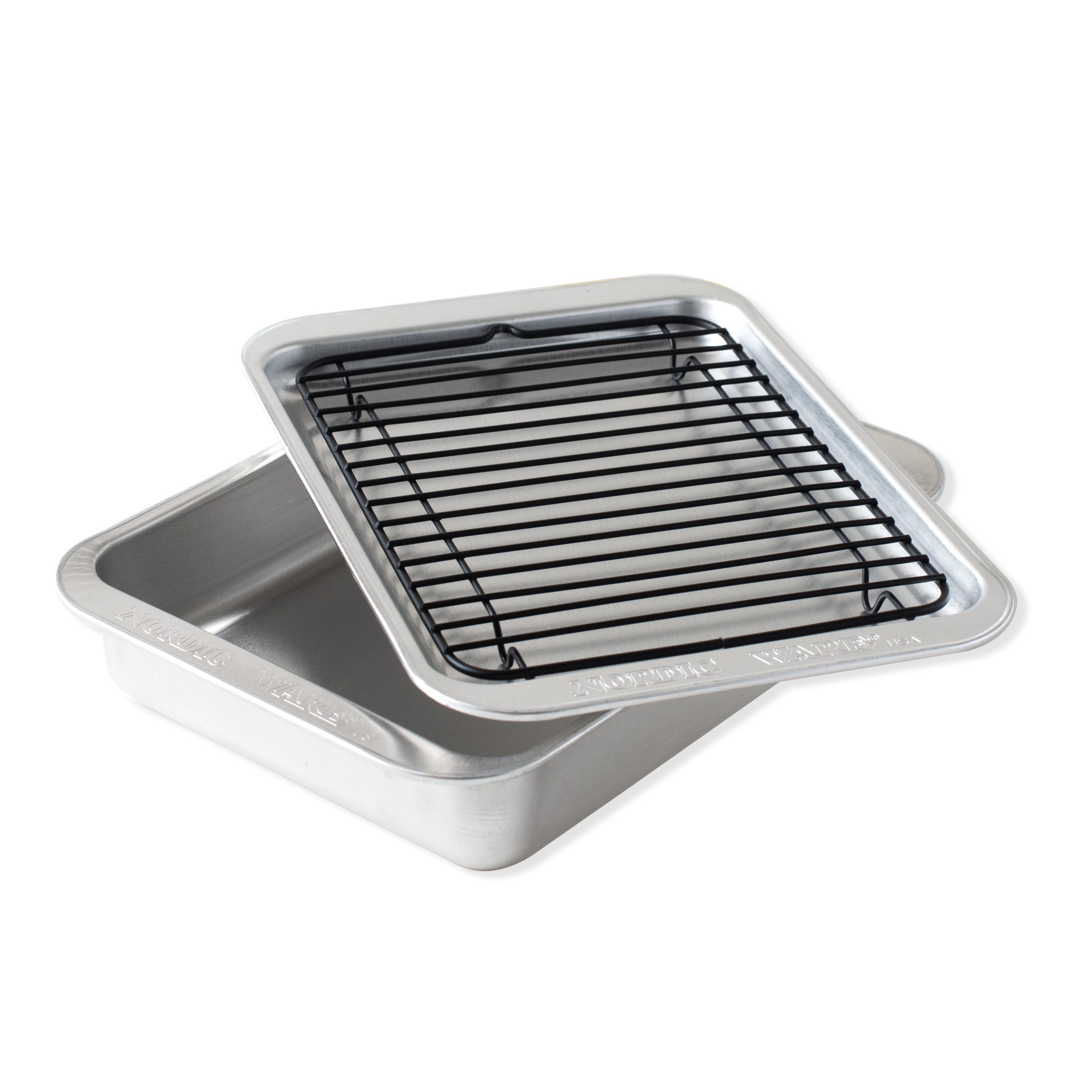 Nordic Ware Ensemble de grillades et de plats de cuisson en aluminium 8 ...