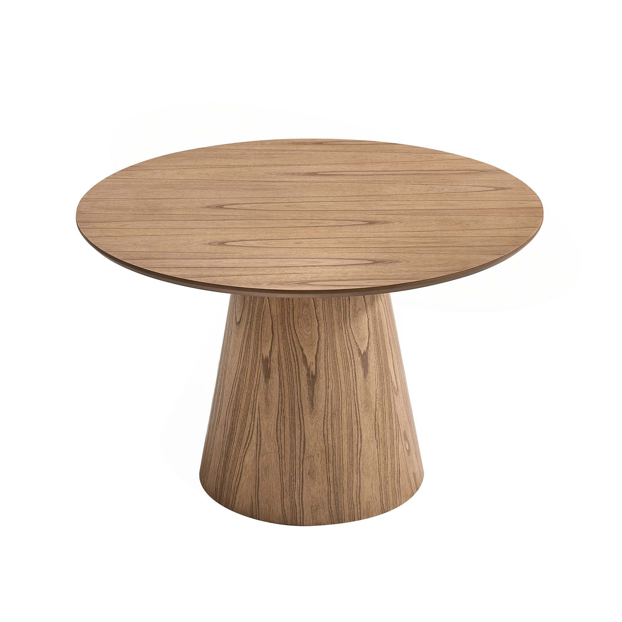 George Oliver 47.24'' Round Modern Style MDF Wood Dining Table For ...