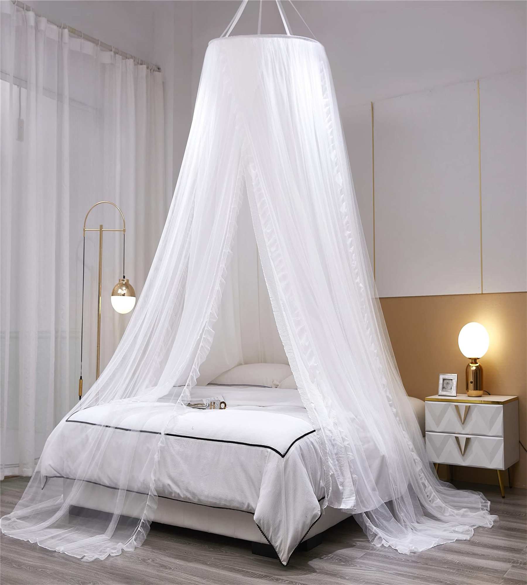 BTERAZ Polyurethane Bed Canopy | Wayfair