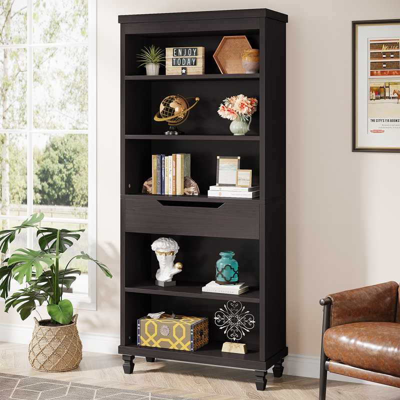 Charlton Home® Debrianna Storage Bookcase | Wayfair