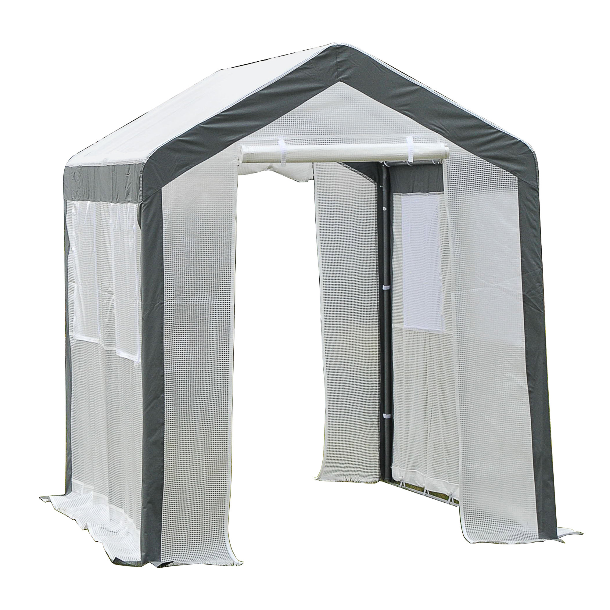 Latitude Run® Outsunny 8' X 6' X 7' Walk-In Greenhouse | Wayfair
