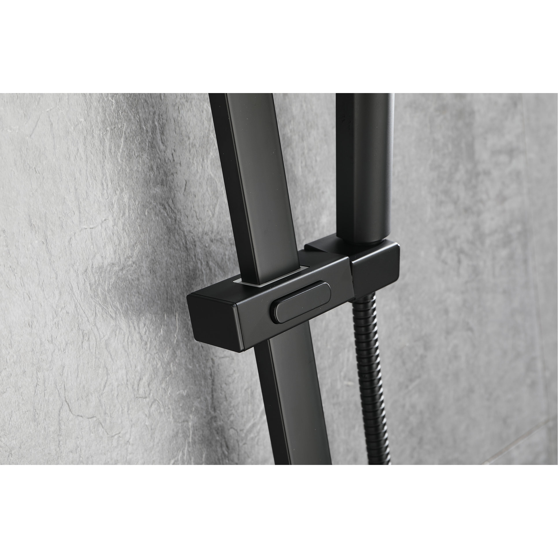 fengshu Handheld Shower Stainless Steel, 28-inch Slide Bar, 59-inch ...