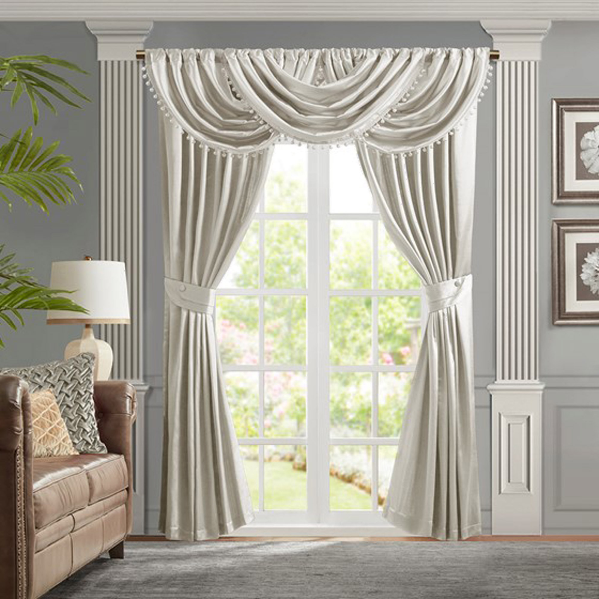 Lark Manor™ Waterfall Valance (Only 1 PC Valance) for Windows | Wayfair