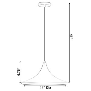 Corrigan Studio® Modern Round Thin Metal Black Pendant Lamp, Ceiling ...