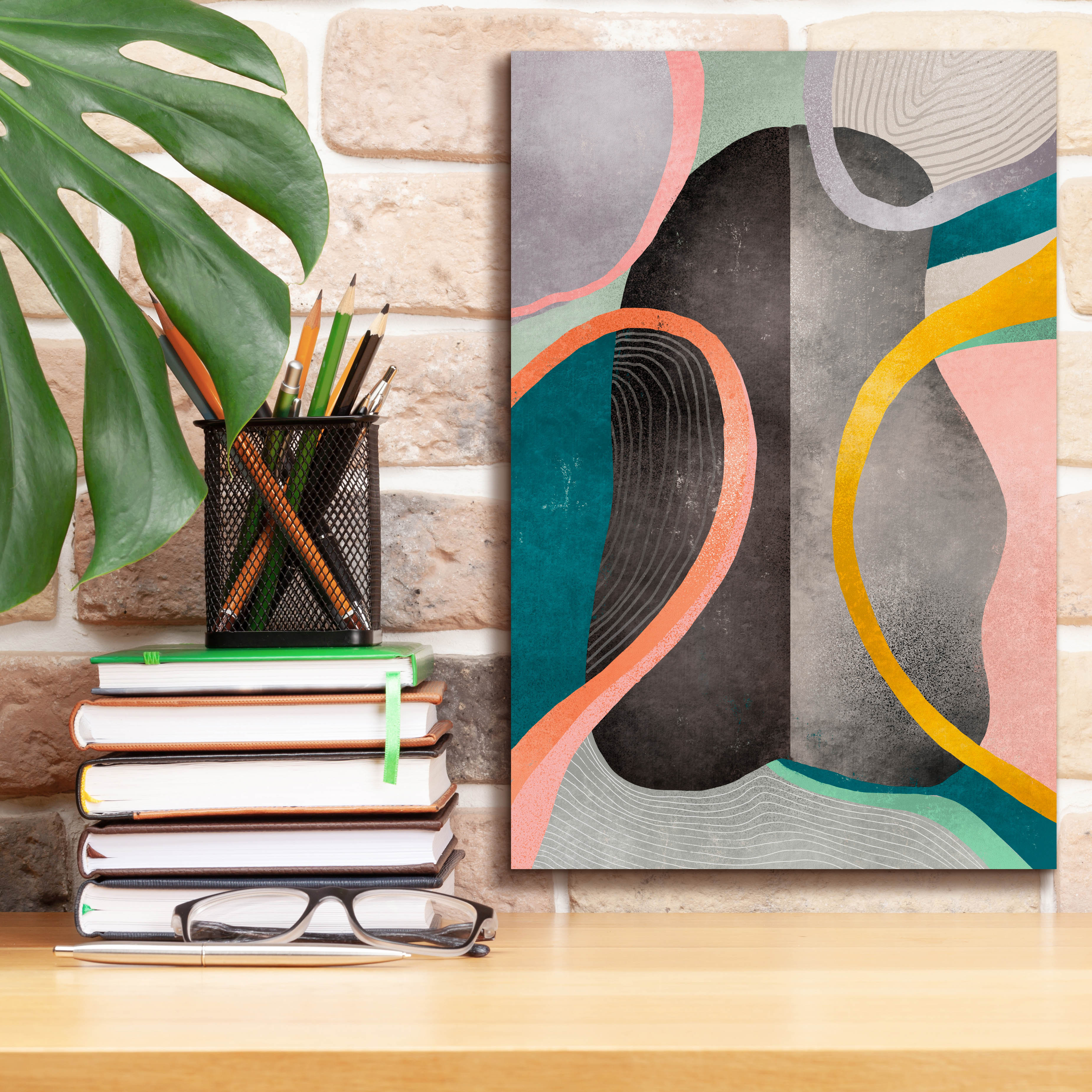 Wrought Studio™ 'Asymmetric Ellipse' by Svetlana Aleynikova Canvas Wall ...