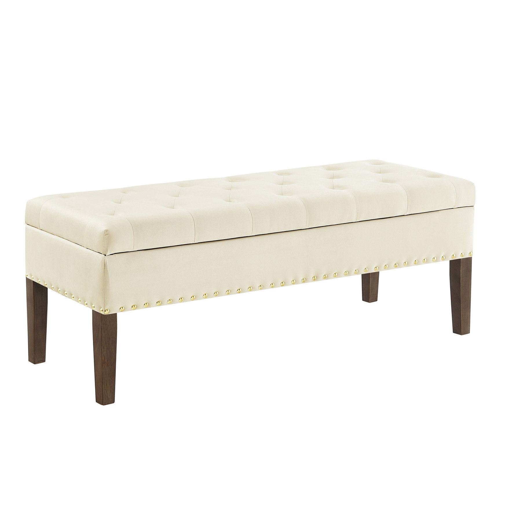Mercer41 Velvet Storage Bench - Stylish And Practical Furniture Fits ...