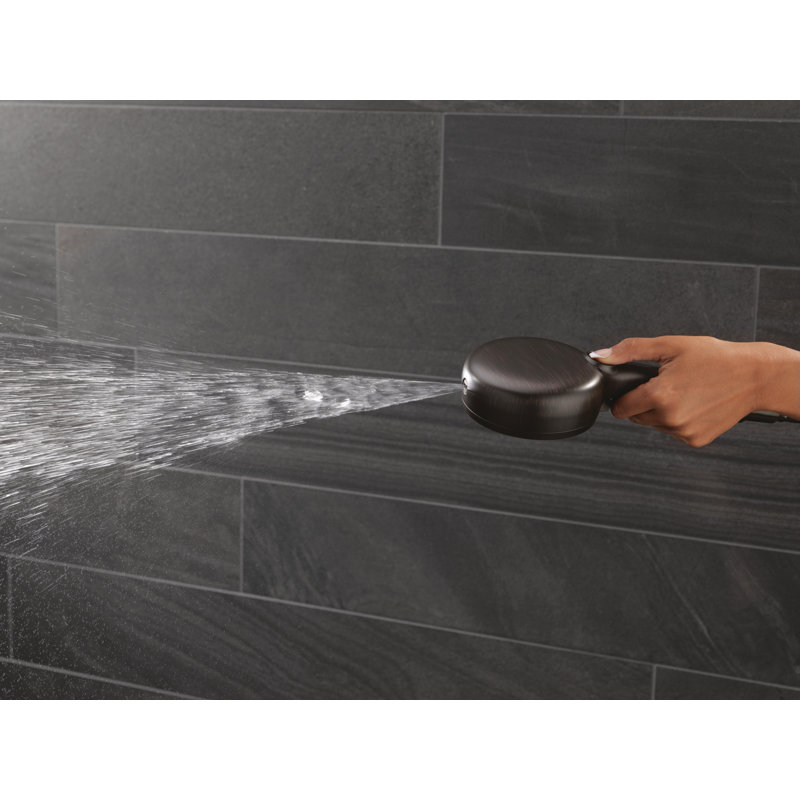 Delta ProClean 7-Spray Wall-Mount Handheld Shower Head, High Pressure ...