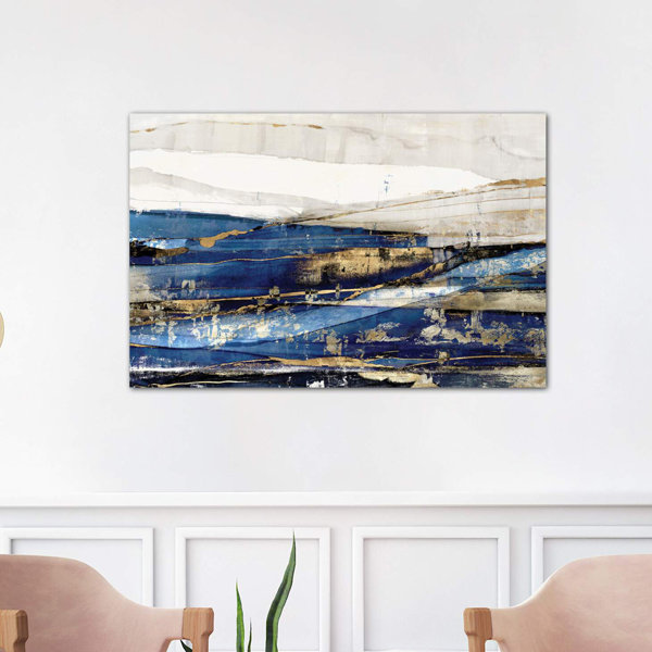 Latitude Run Delighted - Wrapped Canvas Painting | Wayfair.co.uk