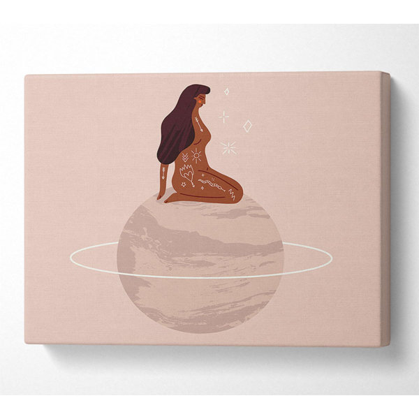 Fairmont Park The Woman Planet - Wrapped Canvas Print | Wayfair.co.uk