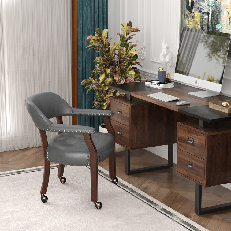 Lonshire Spark Writing Desk and Office Chair Set & Reviews | Wayfair