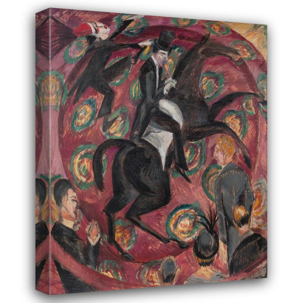 George Oliver "Circus Rider" by Ernst Ludwig Kirchner - Gallery Wrap ...