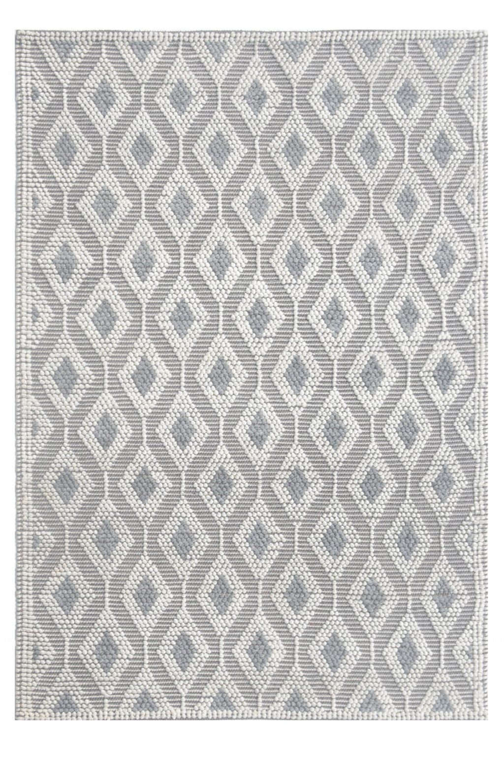 Foundry Select Ivory Diamond Trellis Modern Area Rug - Wayfair Canada