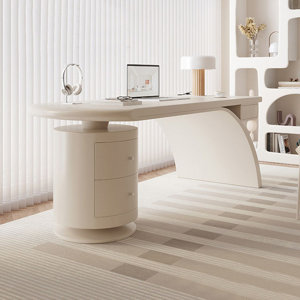 Half-Circle Desk Desks You'll Love | Wayfair