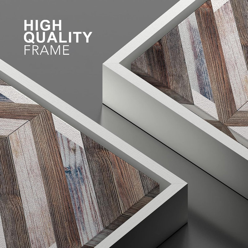 IDEA4WALL Western Decor Geometric Diamond Collage Abstract Shapes Art ...