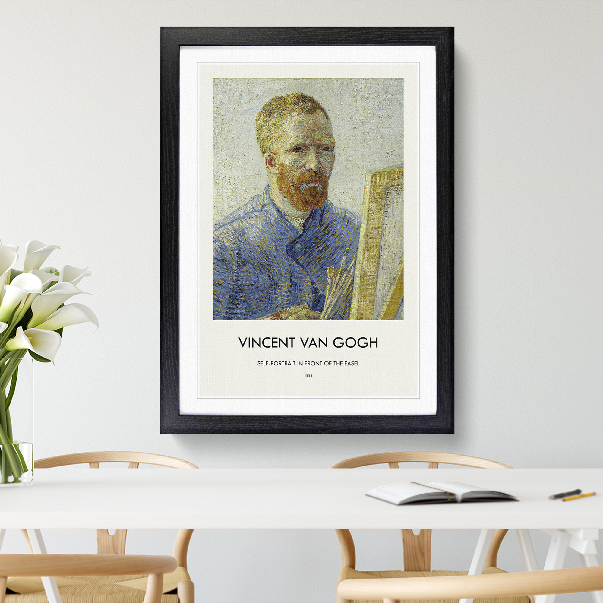 East Urban Home Self Portrait Vol.6 by Vincent Van Gogh - Picture Frame ...
