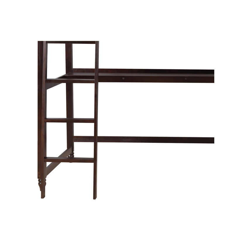 Harriet Bee Flournory Twin 3 Drawer Loft Bed with Built-in-Desk by ...