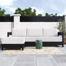 Joss & Main Everlee 98.4" Metal Outdoor Sectional & Reviews | Wayfair