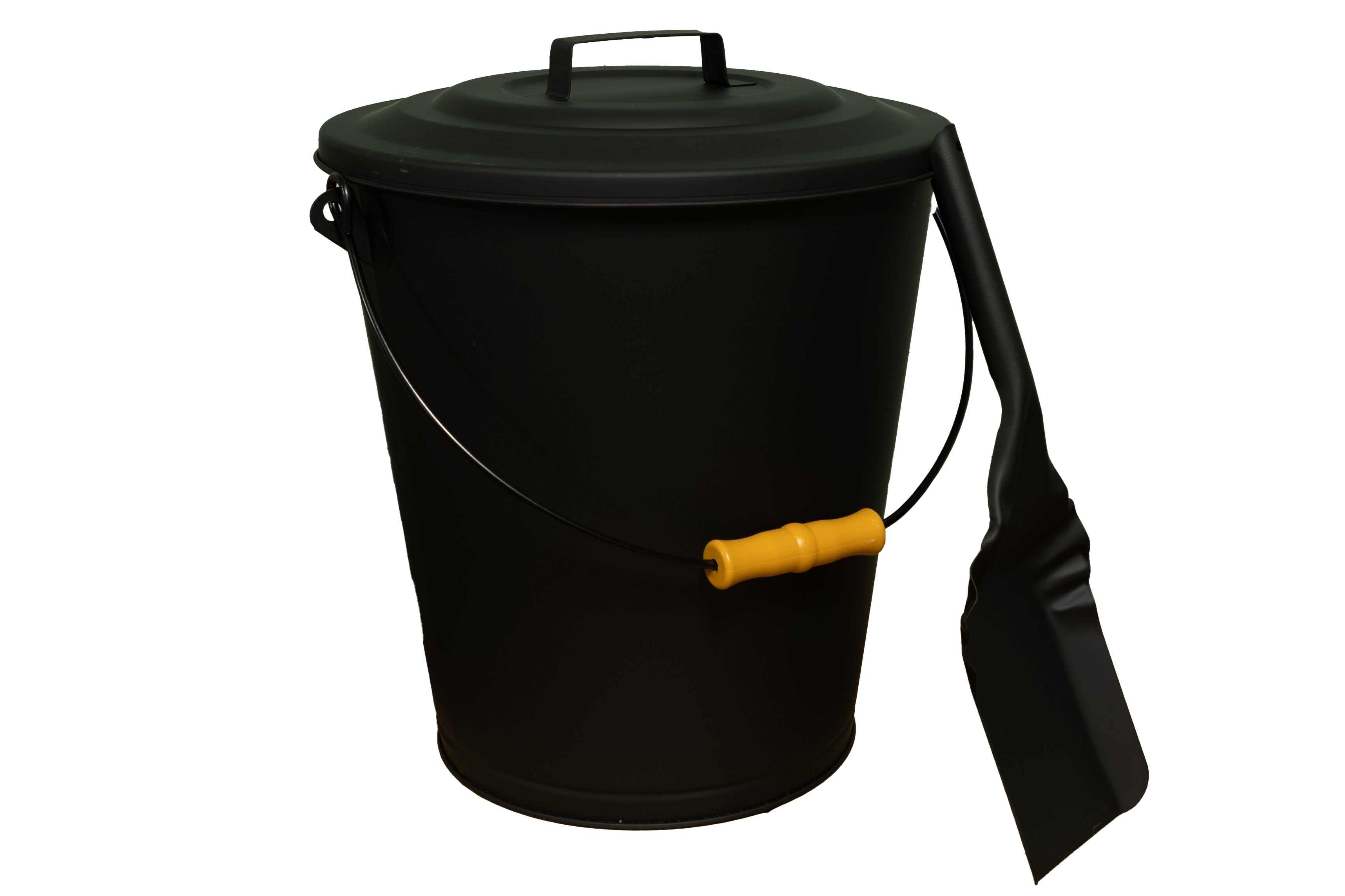 Comfort Glow 6-Gallon Ash Bucket with Shovel, 2-Year Warranty, Wooden ...