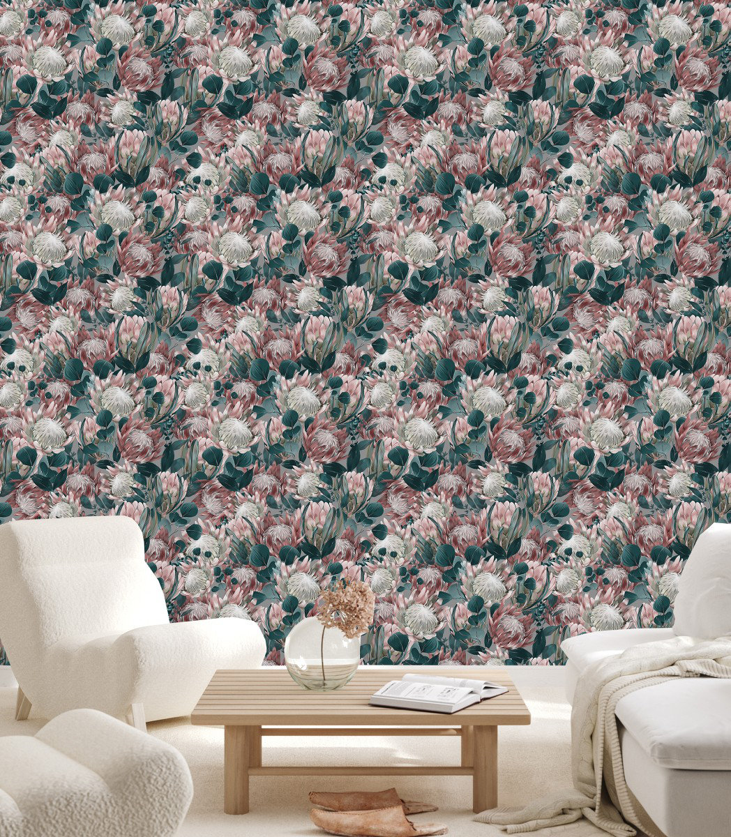 Red Barrel Studio® Floral Wallpaper Panel | Wayfair