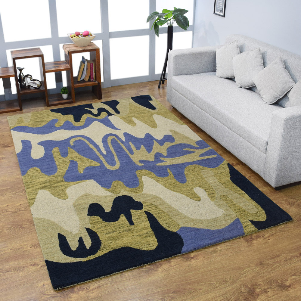Wildon Home® Arieana HAND TUFTED WOOL ECO-FRIENDLY AREA RUGS ...