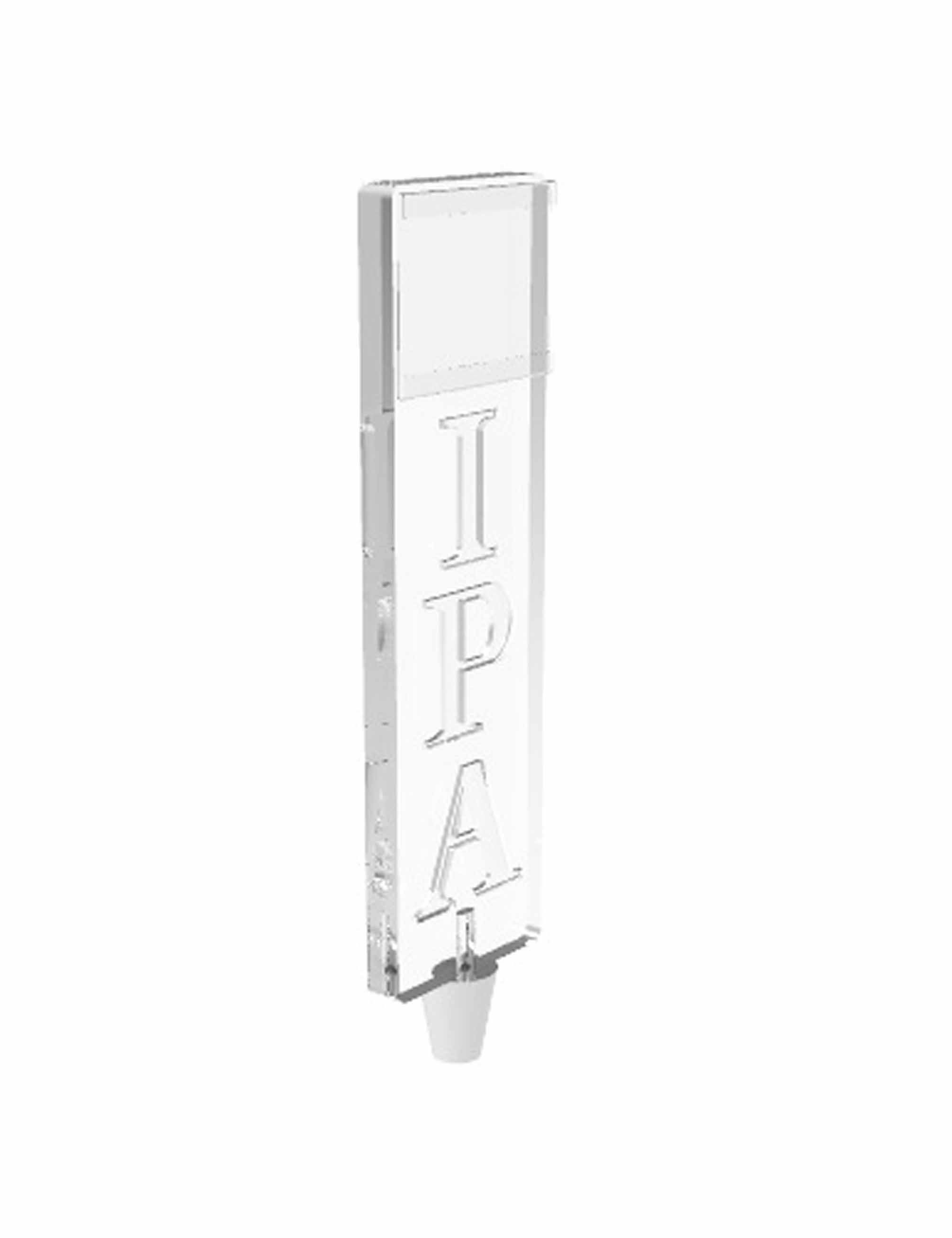 FixtureDisplays Generic IPA Clear Acrylic Plexiglass Beer Tap Handle ...