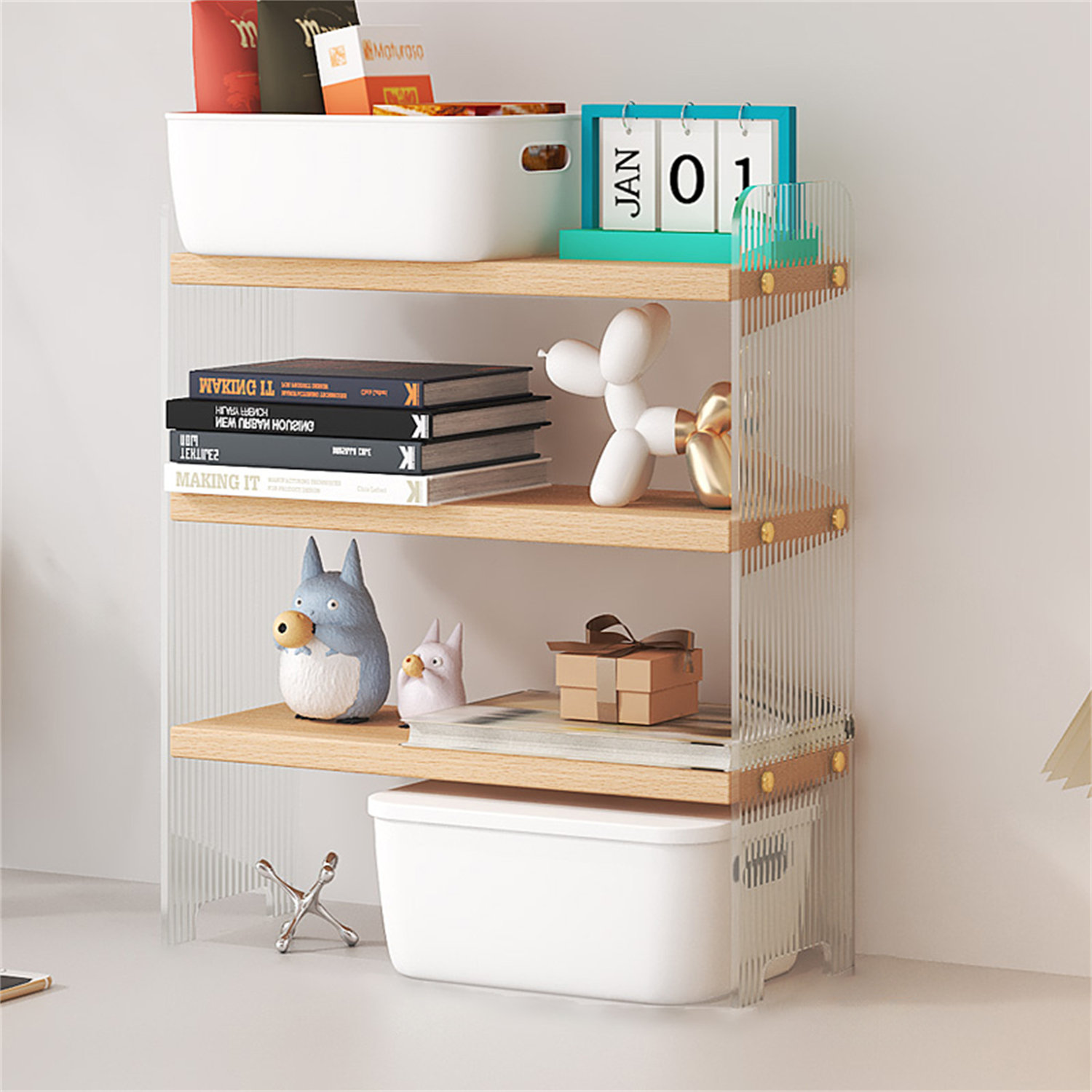 Latitude Run® Eshen Manufactured Wood Desk Organizer | Wayfair