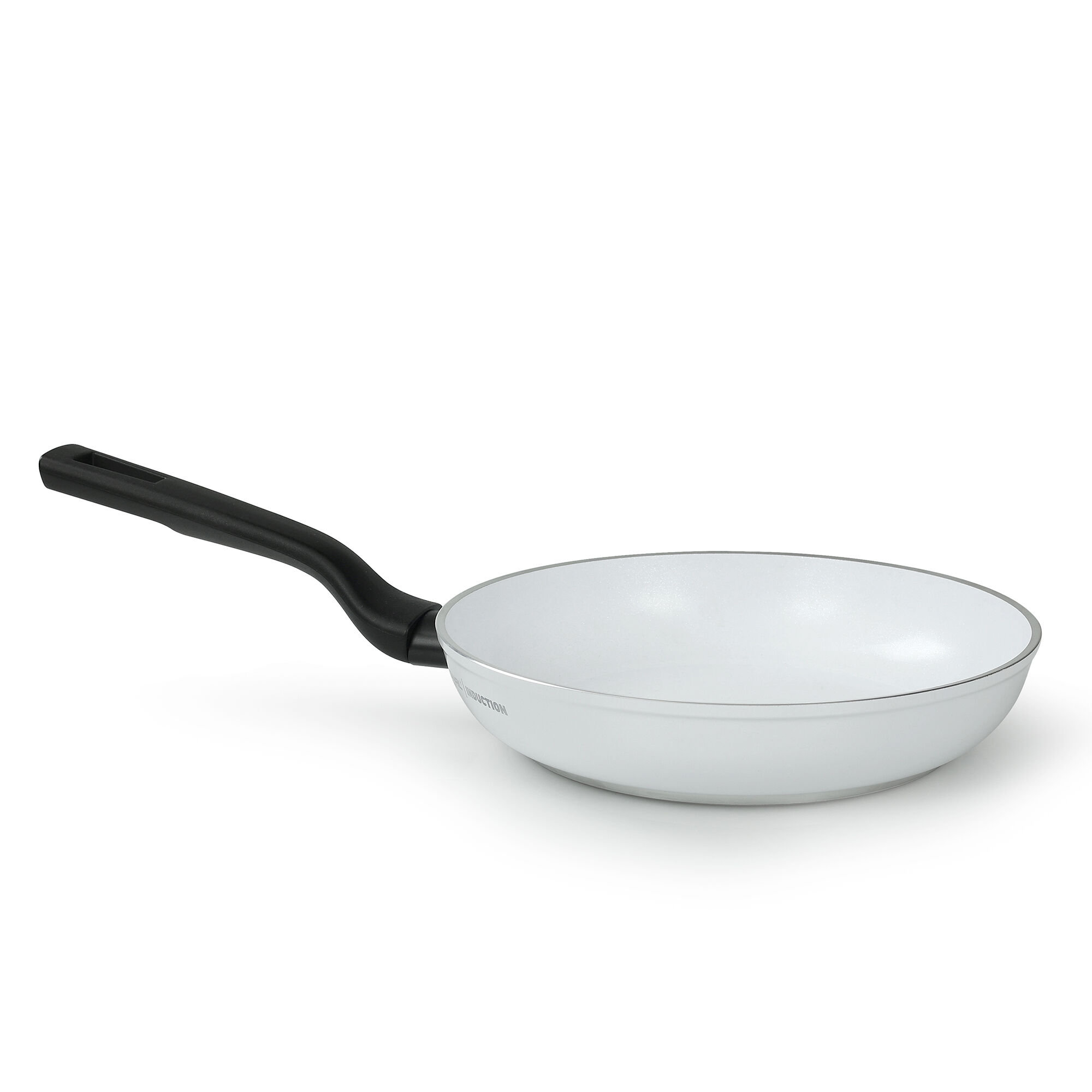 FLONAL | Italian Cookware | Est. 1985 Onice White Ceramic Frying Pan ...