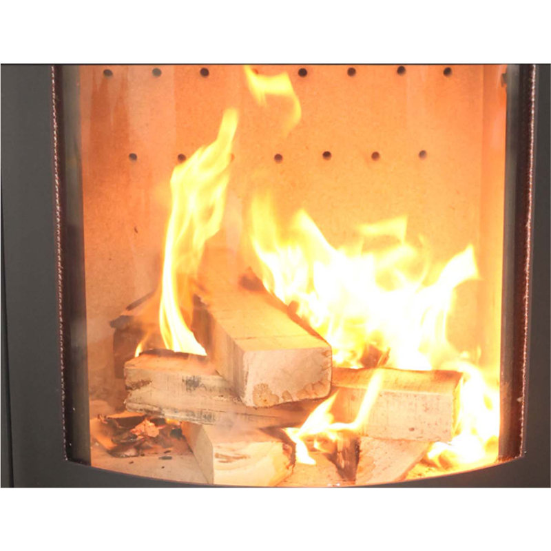 Hart Enjoy life Carbon steel wood burning stove domestic fireplace ...