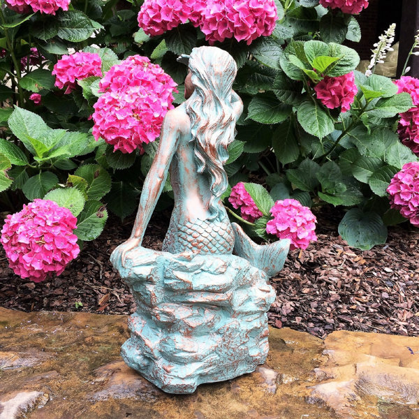 HomeStyles Life's a Beach Classic Mermaid Coastal Statue & Reviews ...