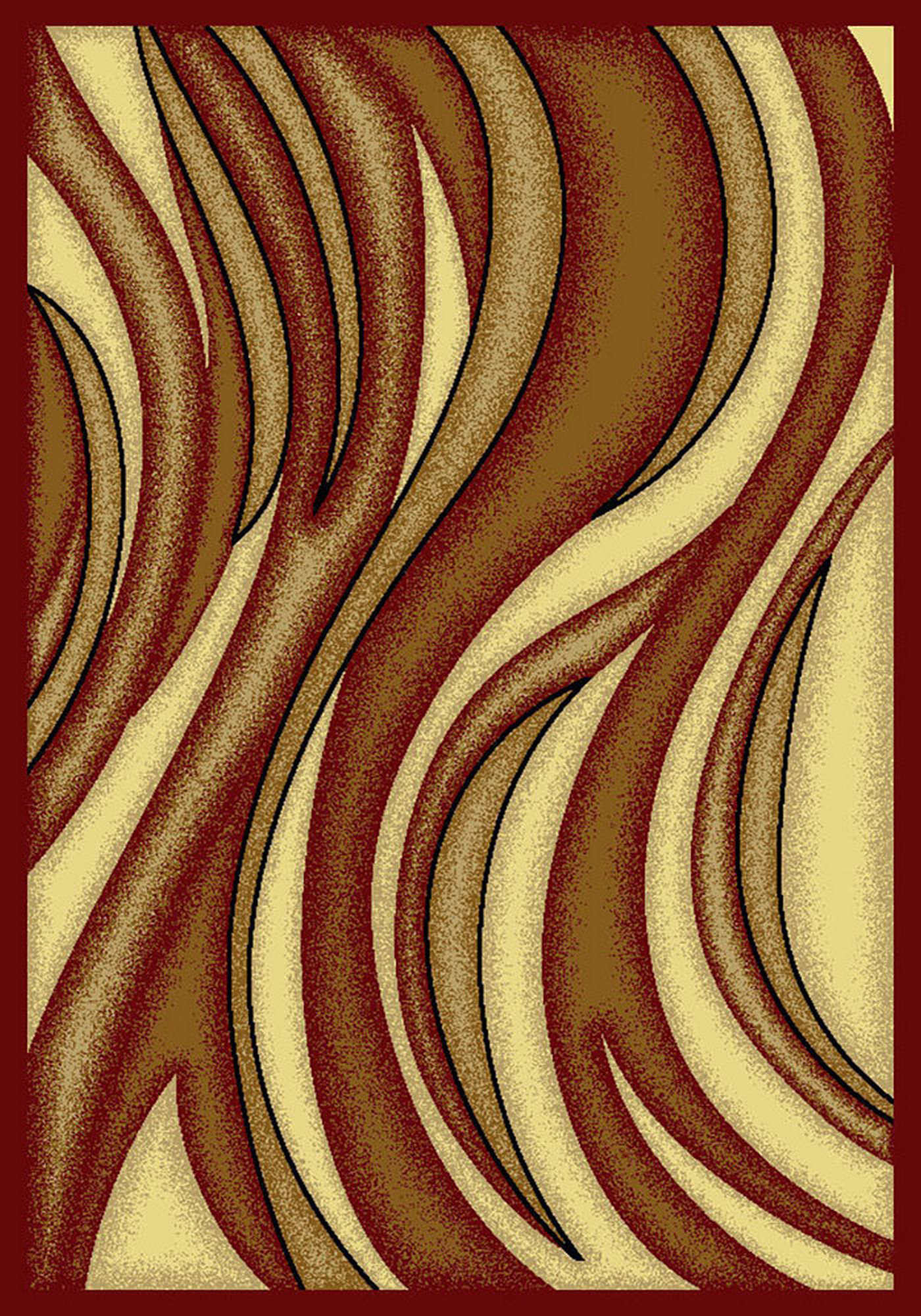 Orren Ellis Llanas Burgundy Area Rug - Wayfair Canada