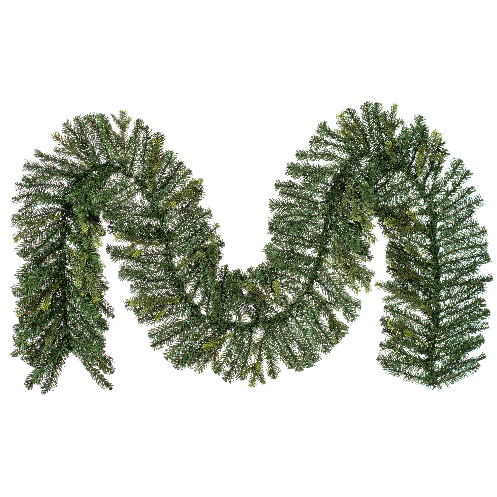 The Holiday Aisle® 9' x 14" Fraser Fir Artificial UnLit Garland with ...