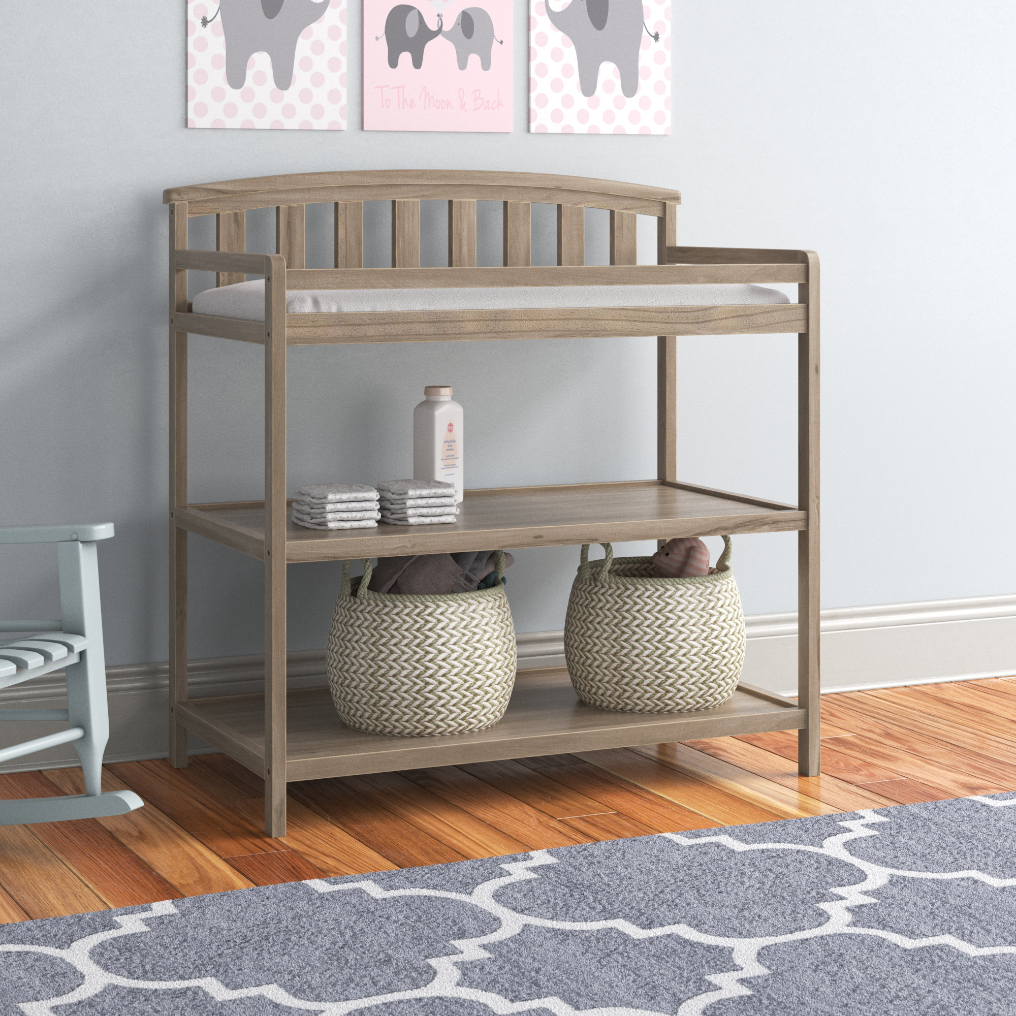 Child Craft Curve Top Changing Table with Pad & Reviews - Wayfair Canada