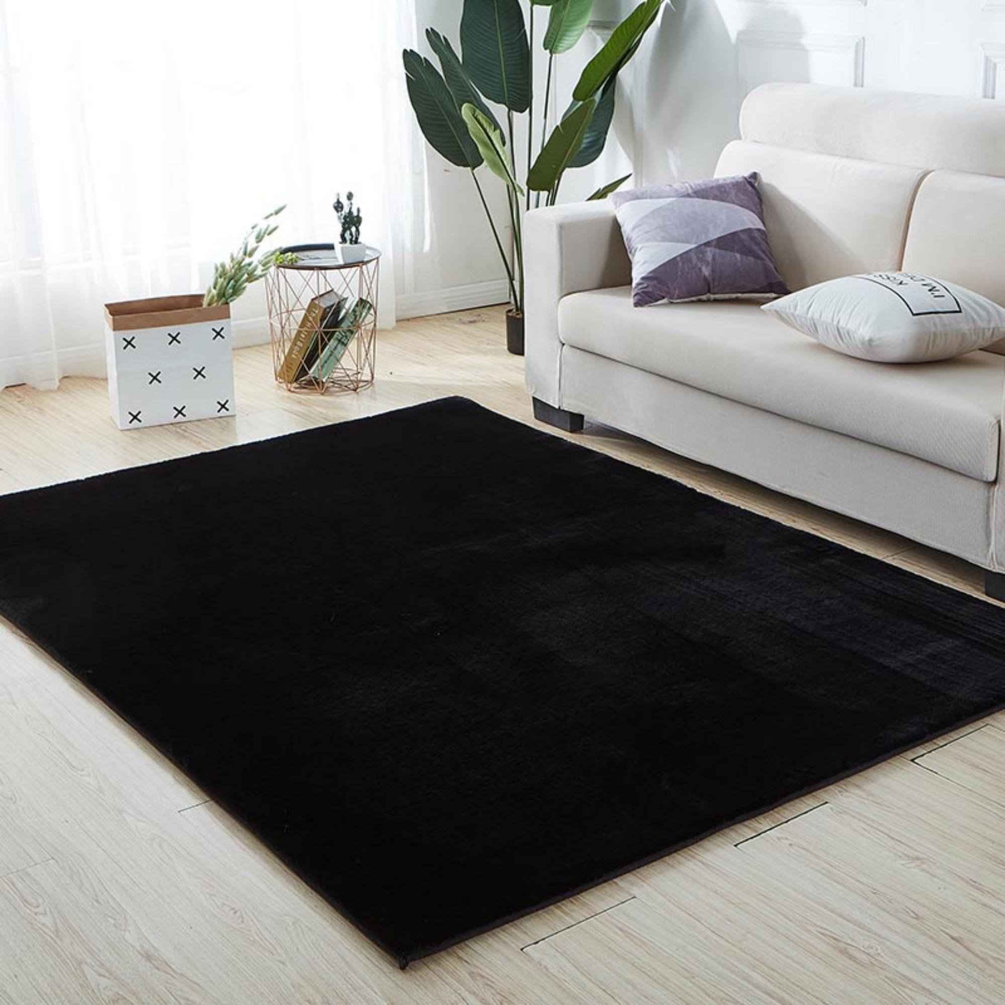 Everly Quinn Lily Luxury Chinchilla Rectangular Area Rug | Wayfair